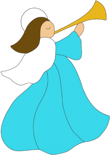 Simple Angel | Best Stained Glass Patterns