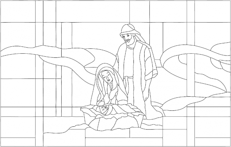 Nativity-pdf | Best Stained Glass Patterns