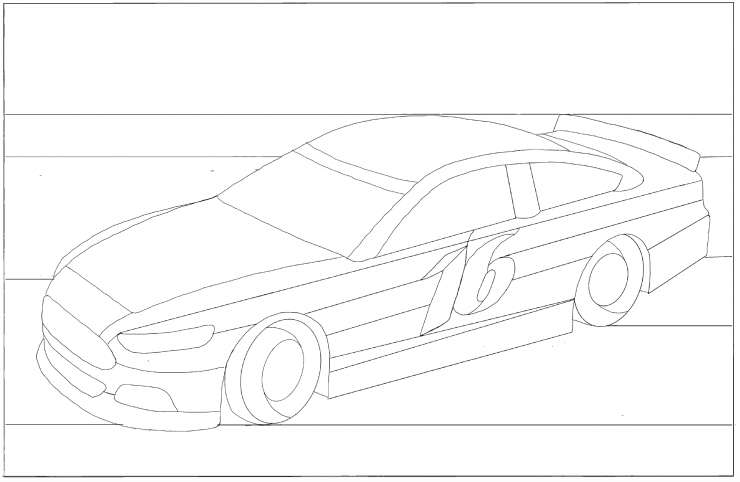 Race Car | Best Stained Glass Patterns