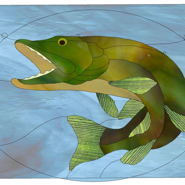 Fish | Best Stained Glass Patterns