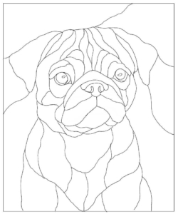 Pug Puppy | Best Stained Glass Patterns