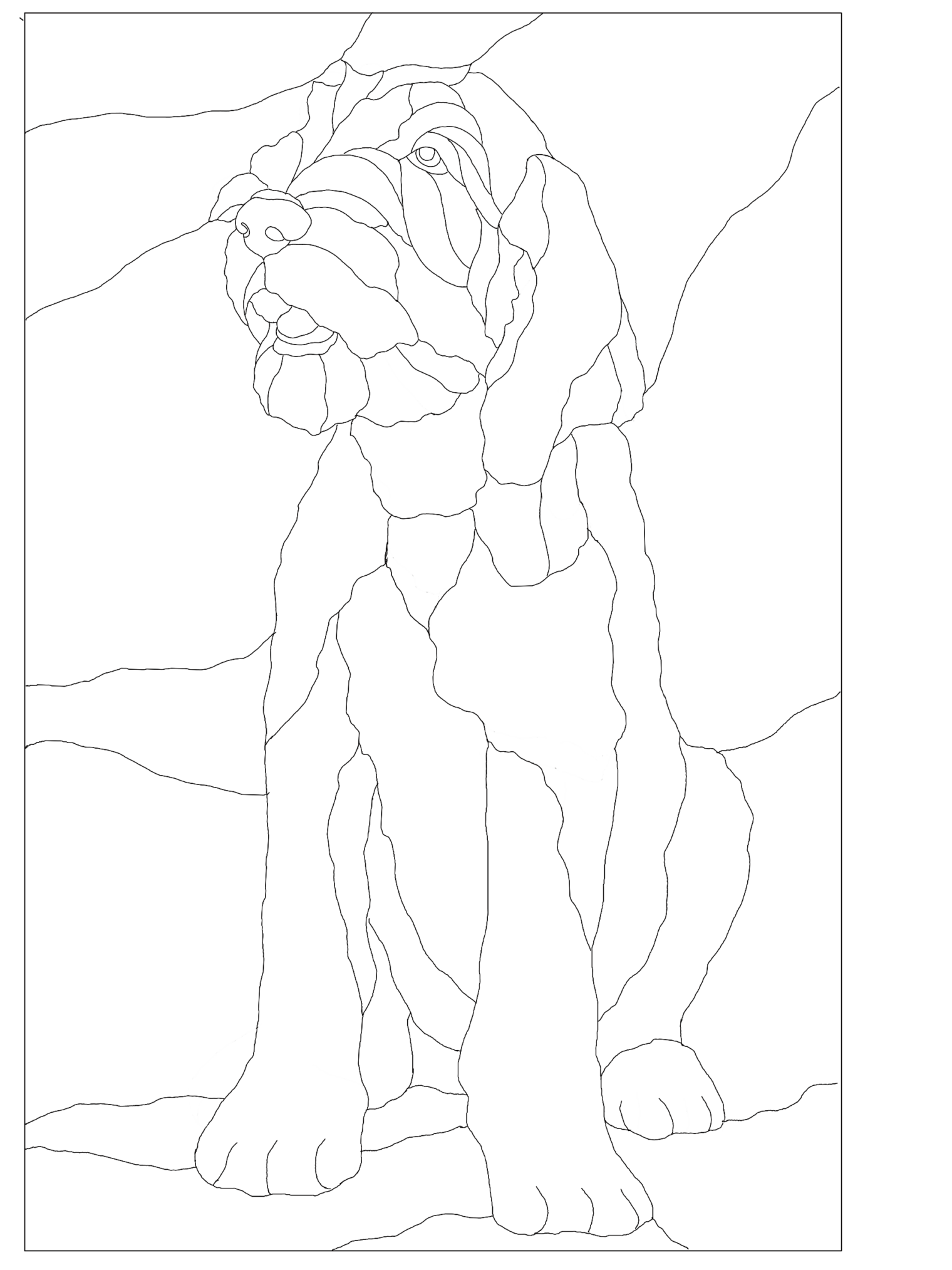 Airedale Terrier | Best Stained Glass Patterns