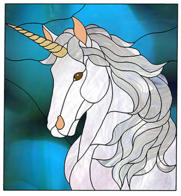 Unicorn | Best Stained Glass Patterns